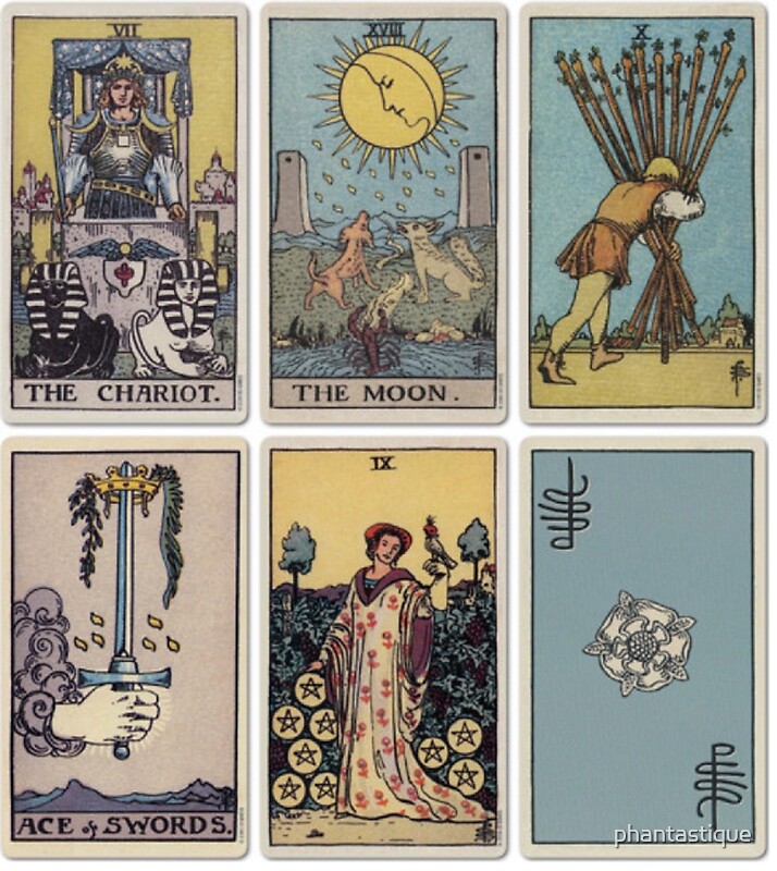 "6 Tarot Card" by phantastique | Redbubble