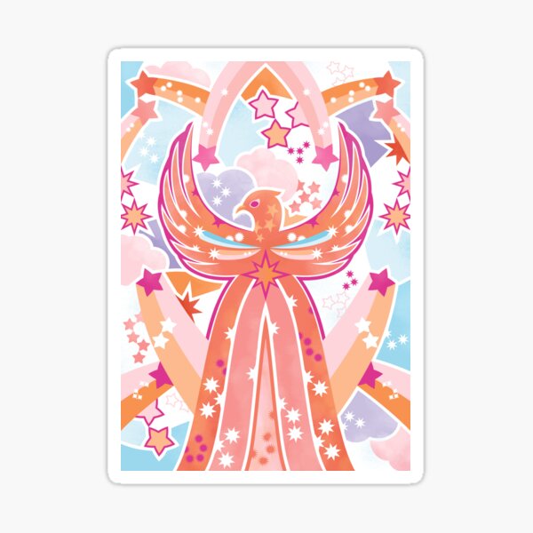 "Phoenix " Sticker for Sale by CarlyWatts | Redbubble