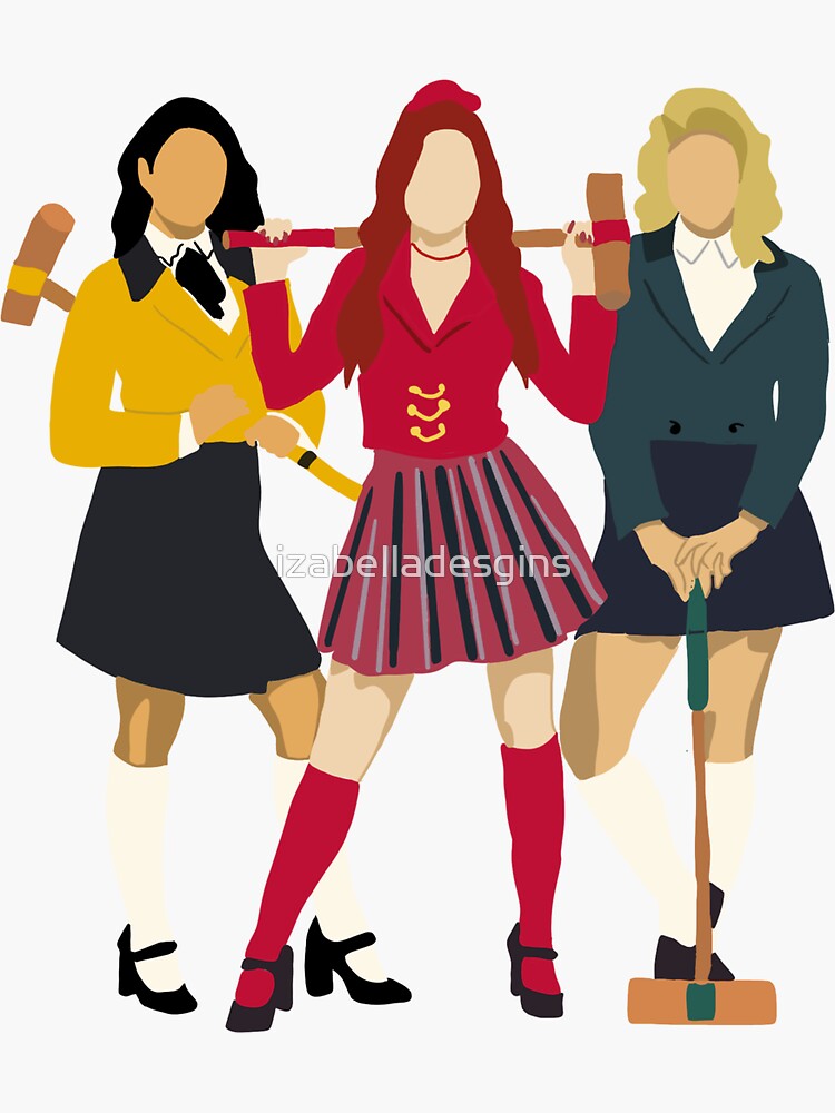 "Heathers musical" Sticker for Sale by izabelladesgins | Redbubble