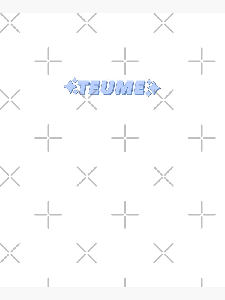 Delantal «Teume Kpop group TESORO Fan» de AdrisInspo | Redbubble