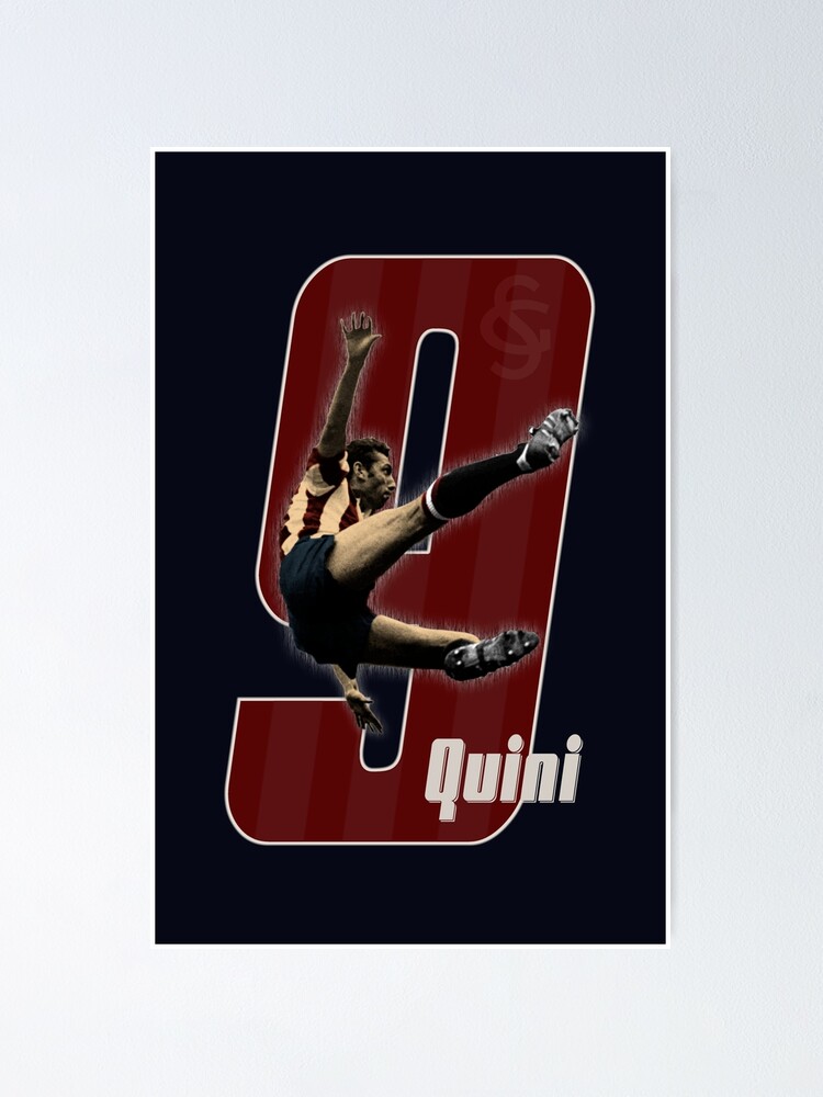 "Quini - Sporting" Poster by Angelbeach | Redbubble