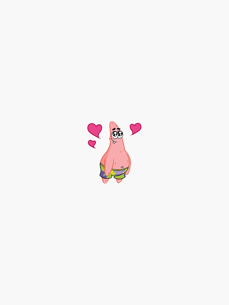 "Loving Patrick" Sticker for Sale by Lyra-0x | Redbubble