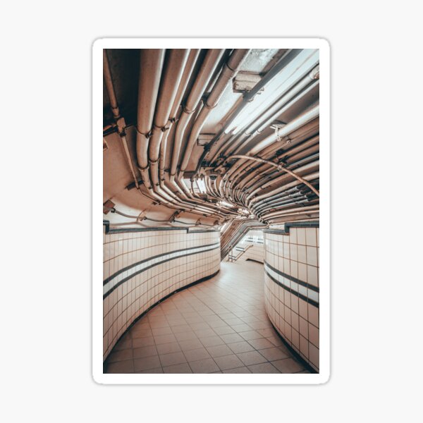 "London Underground (Wires)" Sticker for Sale by newtree | Redbubble