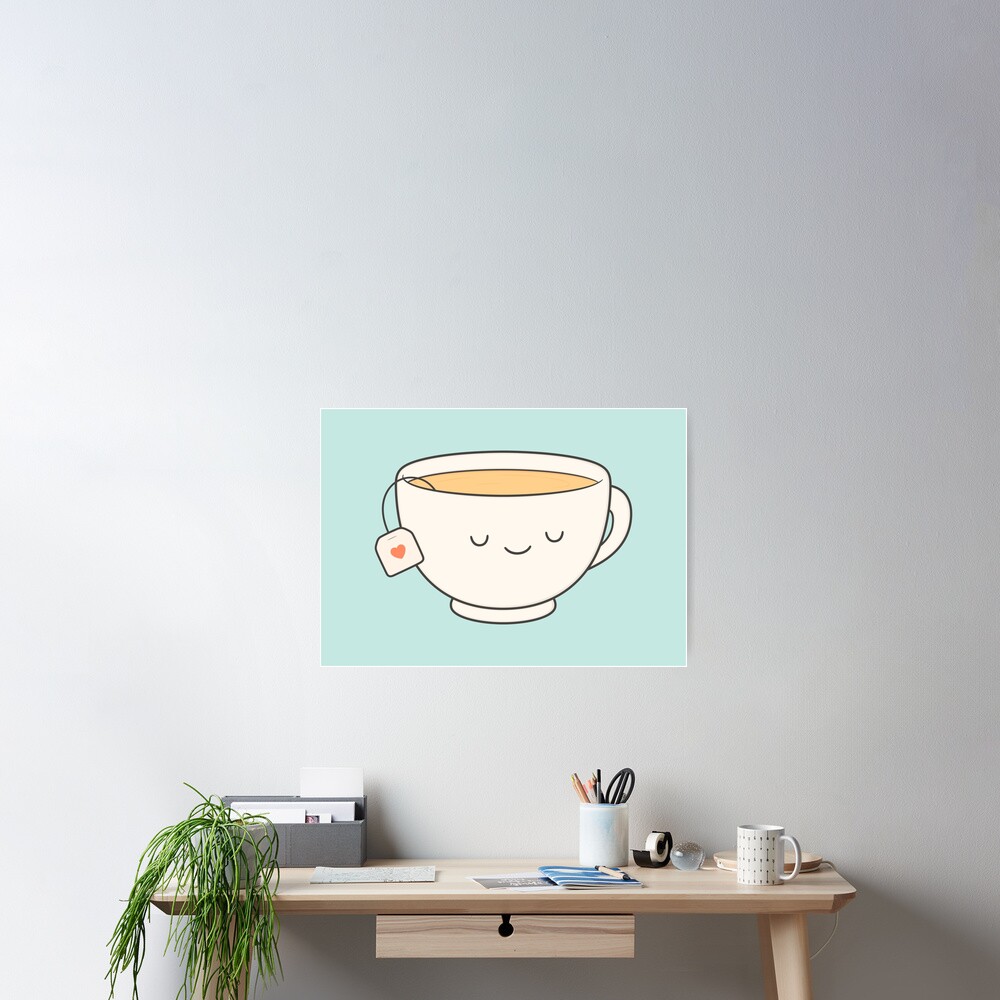 "Teacup" Poster for Sale by kimvervuurt | Redbubble