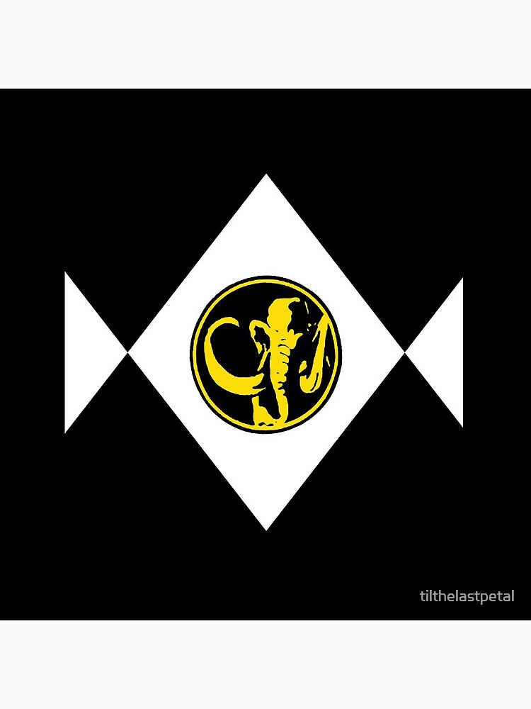 "Go Go Black Ranger" Pin for Sale by tilthelastpetal | Redbubble