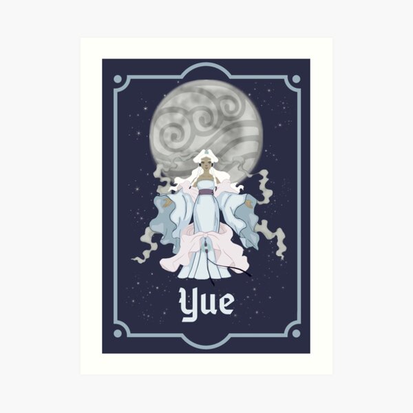 "Princess Yue Moon Fanart" Art Print by allenavaart | Redbubble