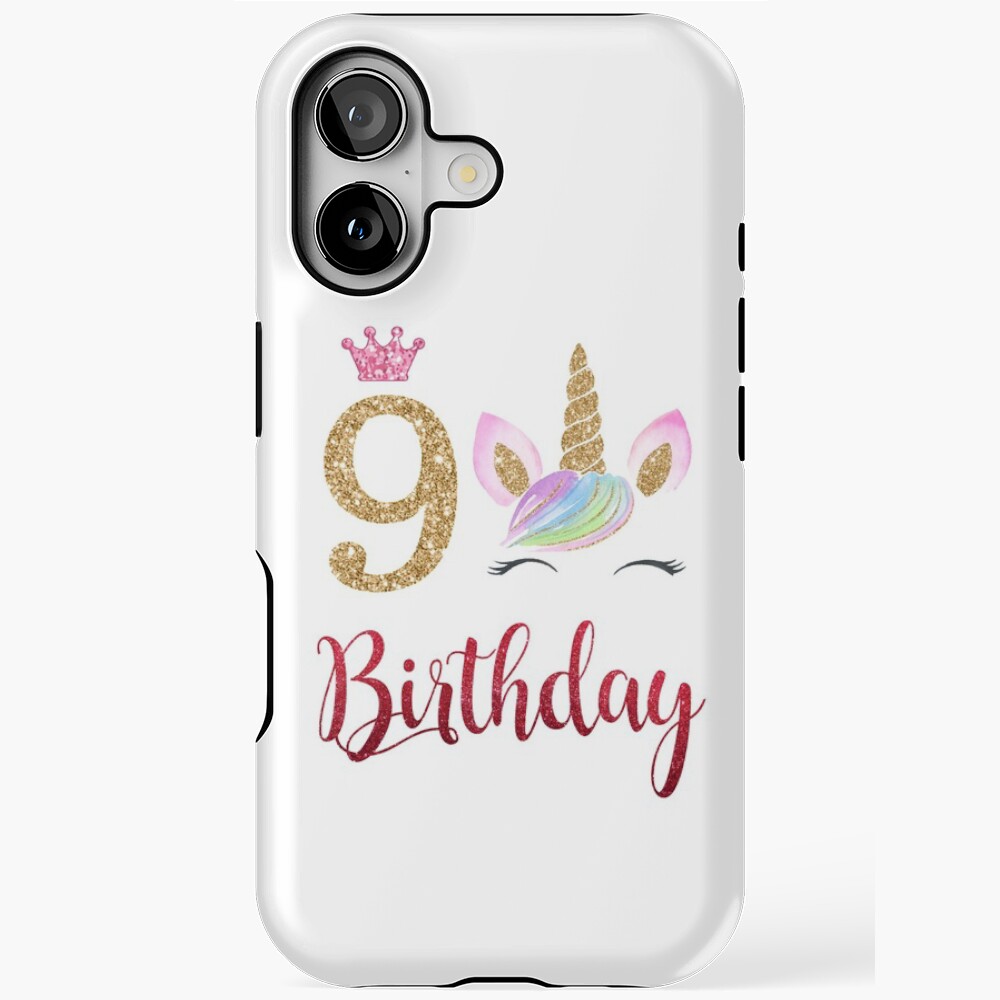 "9th Birthday Unicorn Dabbing, 9 Years Old, 9th Birthday Unicorn ...