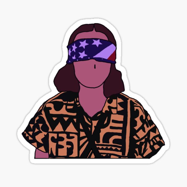 "Eleven from Stranger Things" Sticker for Sale by Julia Hawley | Redbubble