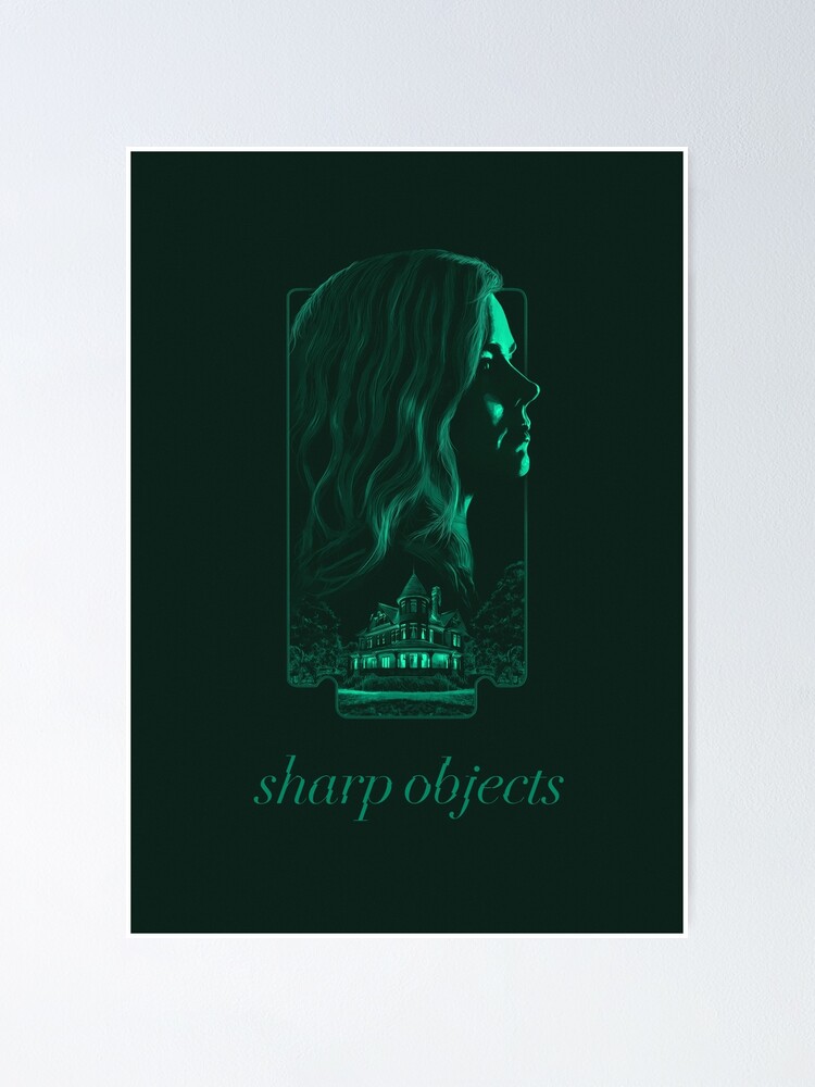 "Sharp Objects" Poster for Sale by theusher | Redbubble