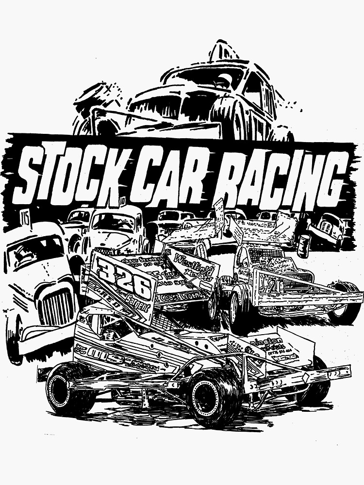 "BriSCA F1 Stock Cars Evolution to Mark Sargent" Sticker for Sale by ...