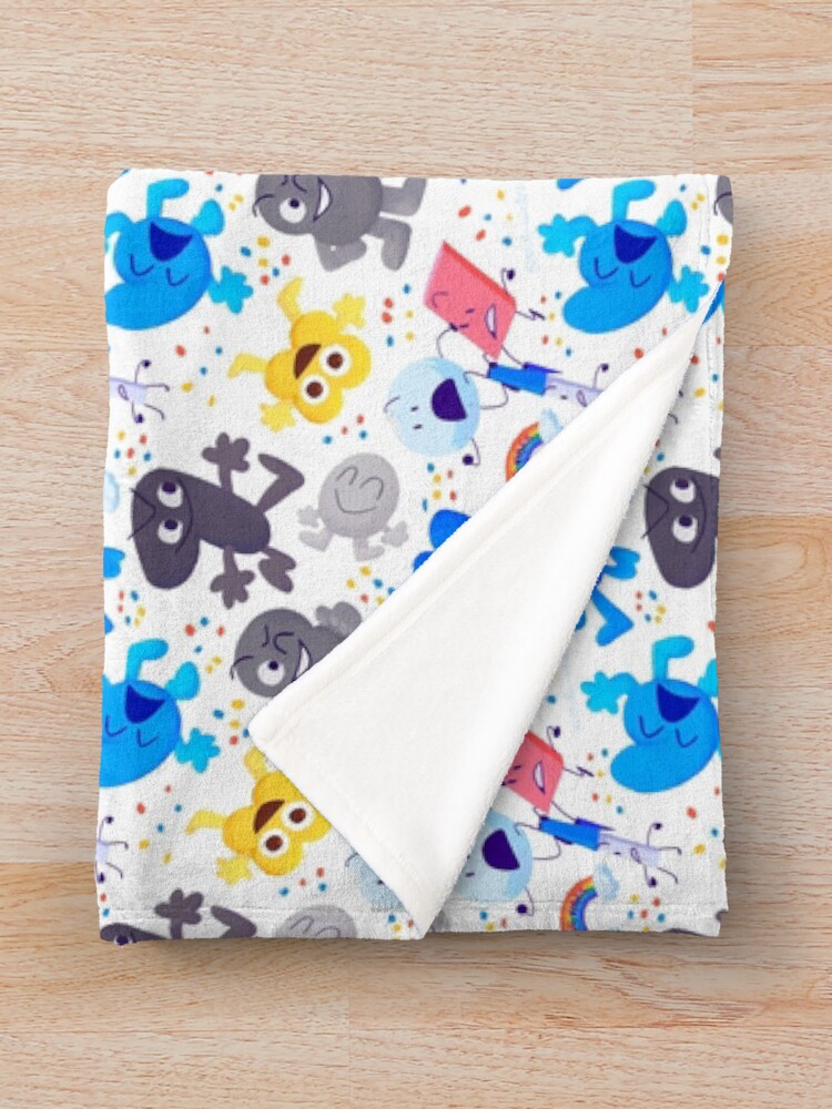 "Bfdi Pattern" Throw Blanket for Sale by MsBonnie | Redbubble