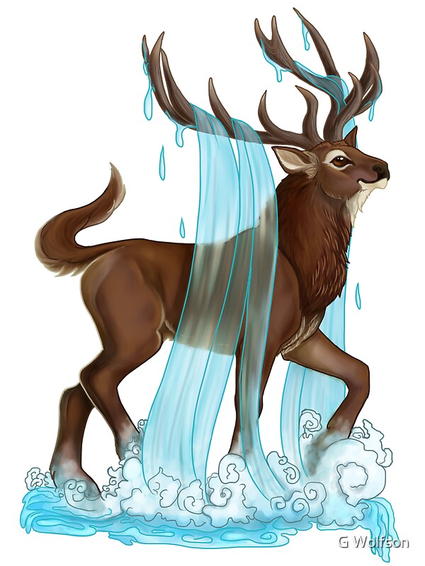 "E is for Eikthyrnir" by G Wolfson | Redbubble