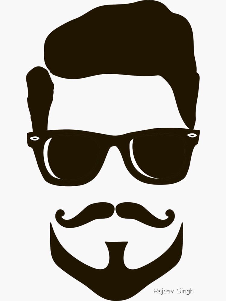 "Cool guy" Sticker by Rajeev5025 | Redbubble