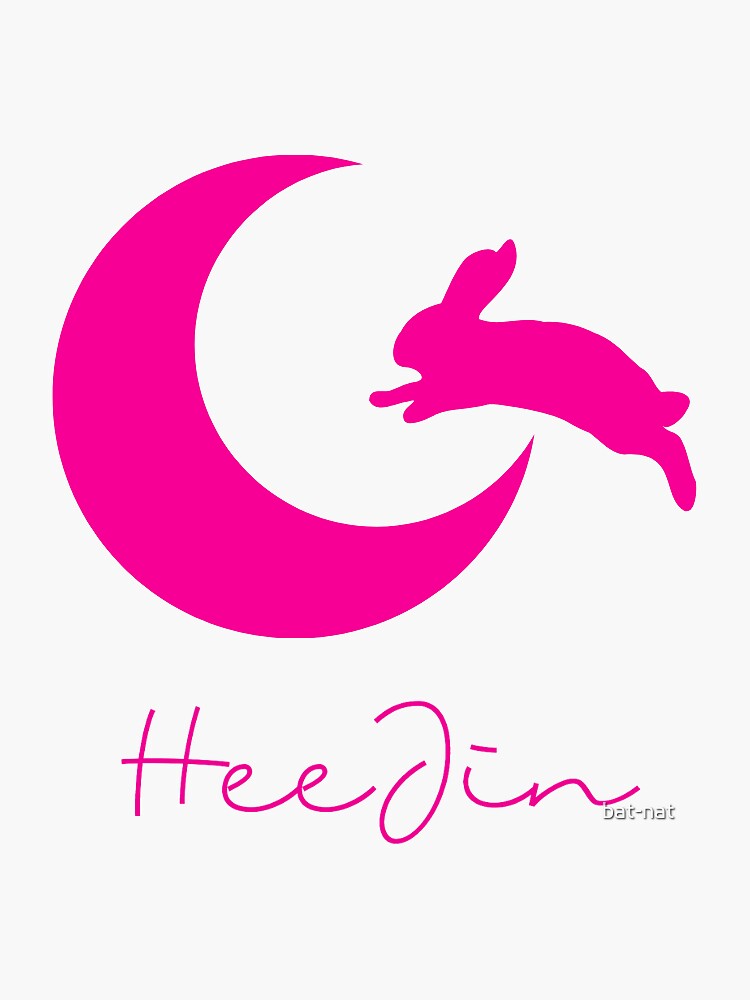 "symbolic heekie - heejin inspired design" Sticker for Sale by bat-nat ...