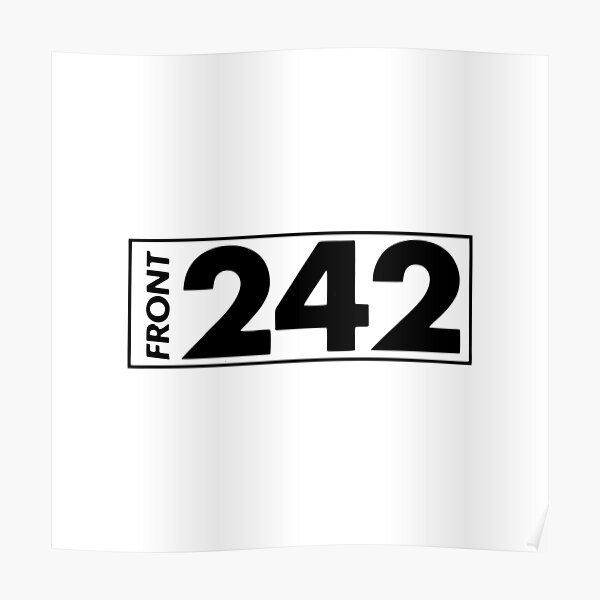 Front 242 Posters | Redbubble