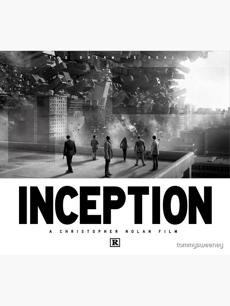 "INCEPTION MOVIE POSTER" Sticker for Sale by tommysweeney | Redbubble