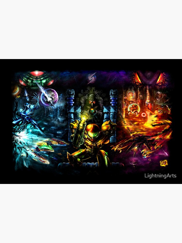 "Harmony of a Hunter: 25 Years of Metroid" Mask by LightningArts ...