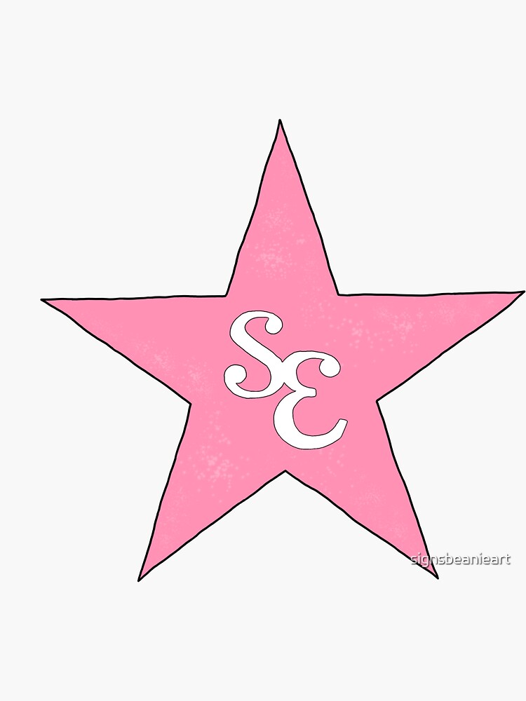 "Sharpay Pink Star HSM Sticker" Sticker for Sale by signsbeanieart ...