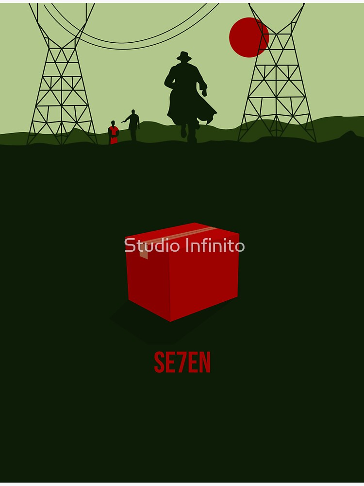"Seven" Sticker for Sale by Studio Infinito | Redbubble