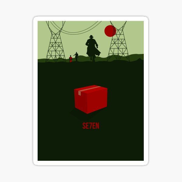 "Seven" Sticker for Sale by studioinfinito | Redbubble