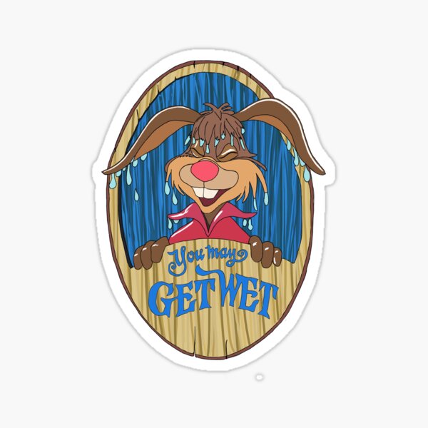 "You May Get Wet" Sticker for Sale by Mmk296 | Redbubble