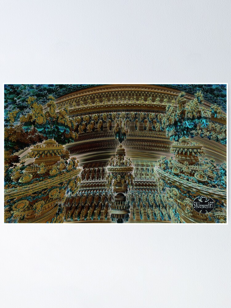 "hallucinating at the opera house" Poster by SNJensenART | Redbubble