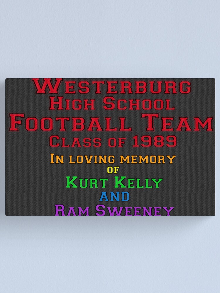 "Westerburg High School Football" Canvas Print for Sale by blue-jay ...