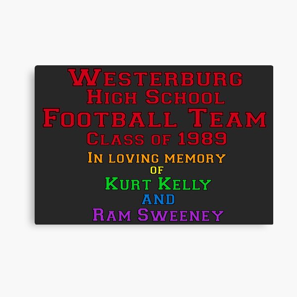 "Westerburg High School Football" Canvas Print for Sale by blue-jay ...