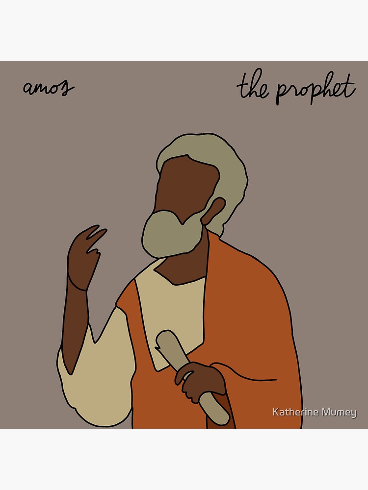 "Amos The Prophet" Sticker for Sale by Katherine Mumey | Redbubble