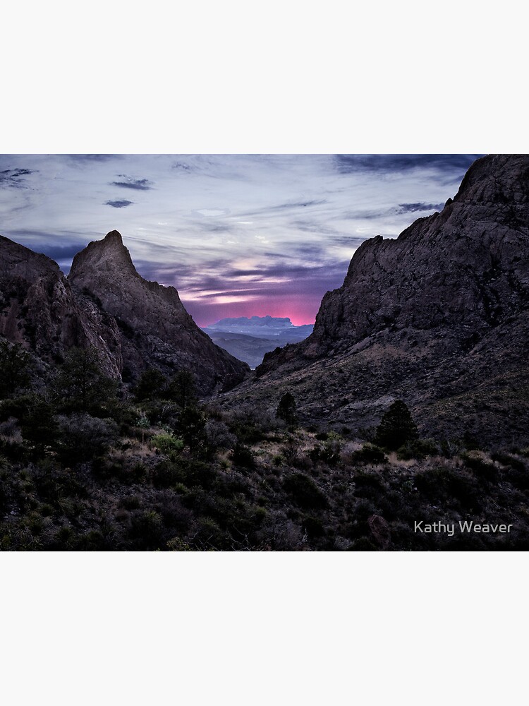 "Sunset Through the Window - Big Bend National Park, Texas" Poster by ...
