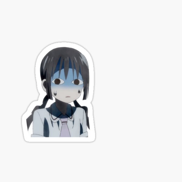 "scared hanako" Sticker for Sale by e11q | Redbubble