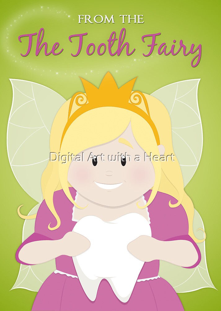 Tooth Fairy Greetings Card By Digital Art With A Heart Redbubble tooth-fairy-greetings-card-by-digital-art-with-a-heart-redbubble