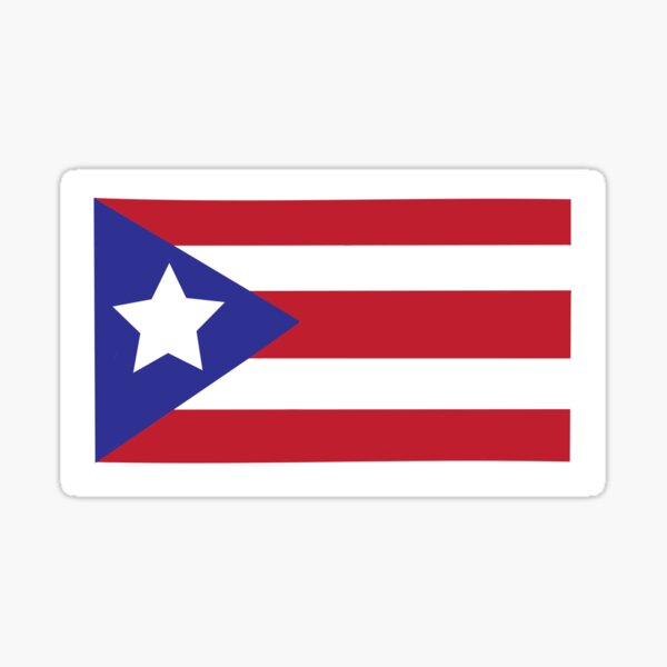 "Puerto Rican Flag" Sticker by jaimaldonado | Redbubble