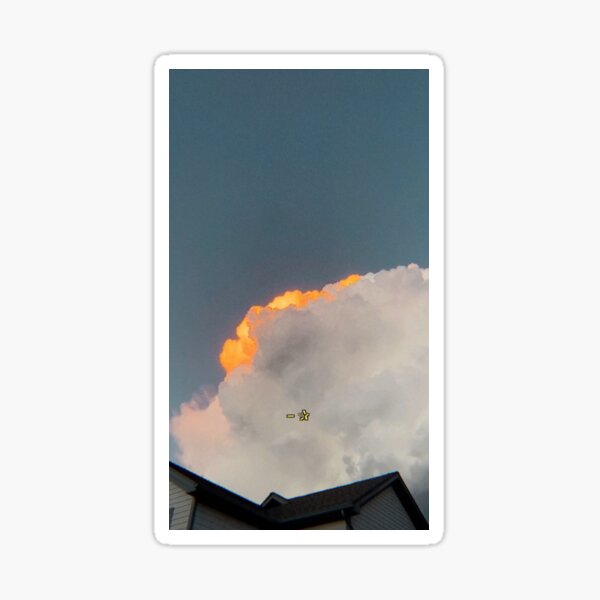 "cloud aesthetic" Sticker by Linz-z | Redbubble