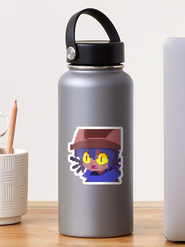 "Oneshot - Niko Surprised" Sticker for Sale by paperchris | Redbubble
