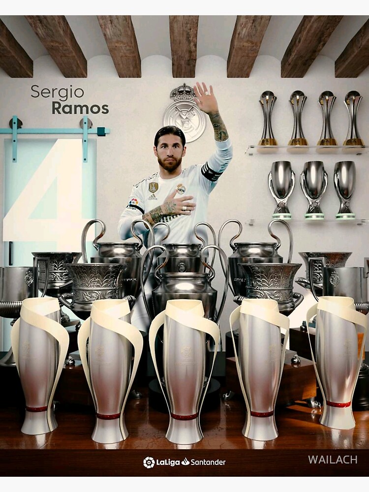 "Sergio ramos" Sticker for Sale by WAILACH | Redbubble