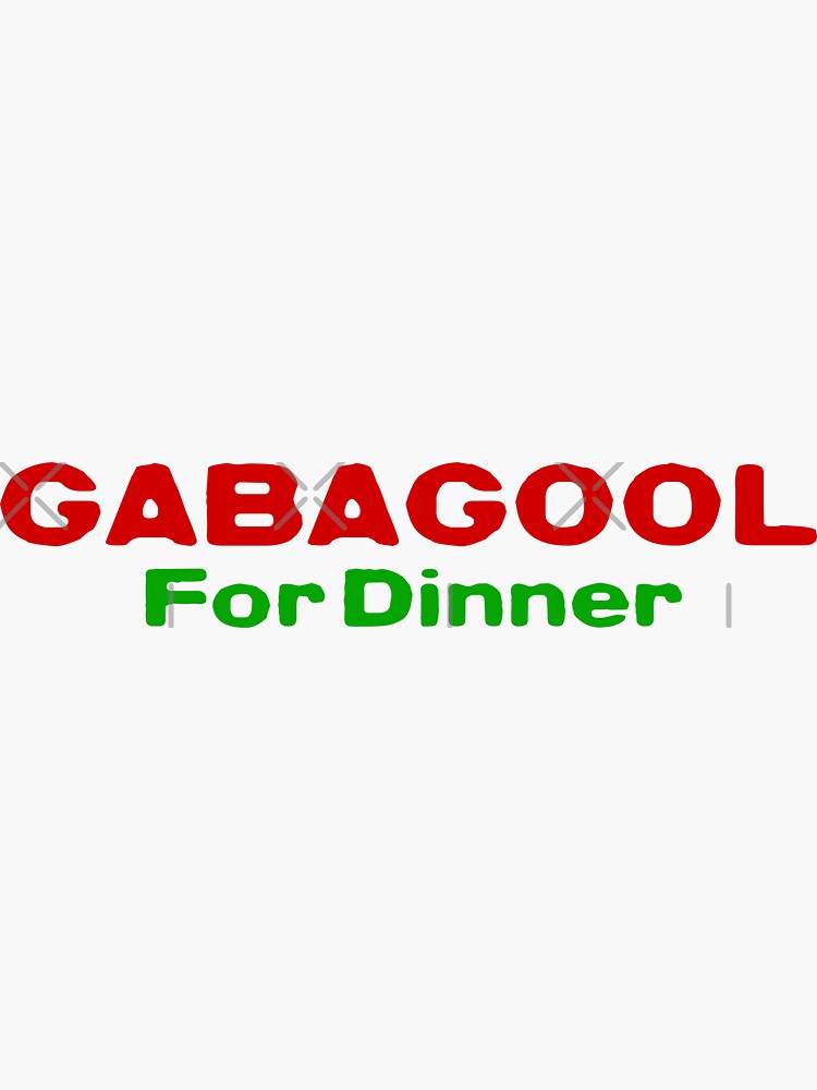 "gabagool" Sticker for Sale by relichunters | Redbubble