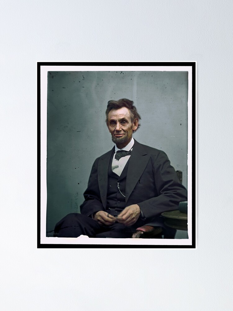 "President Abraham Lincoln" Poster for Sale by klassixx | Redbubble