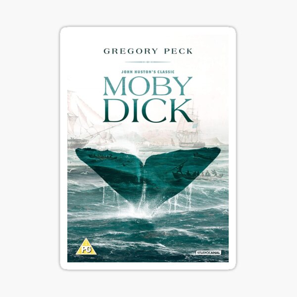 "John Huston Moby Dick" Sticker for Sale by OKLIFE | Redbubble