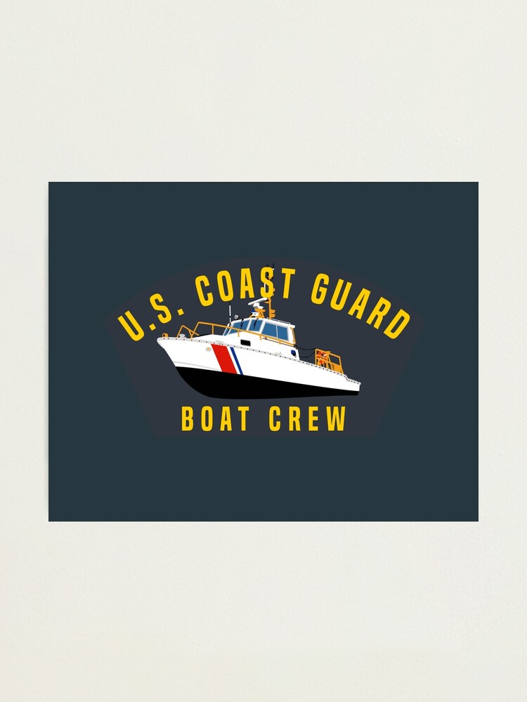 "Cover Art Series - Coast Guard 41 UTB Boat Crew" Photographic Print ...
