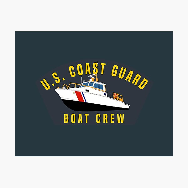 "Cover Art Series - Coast Guard 41 UTB Boat Crew" Photographic Print ...