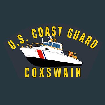 "Cover Art Series - Coast Guard 41 UTB Coxswain" Sticker for Sale by ...