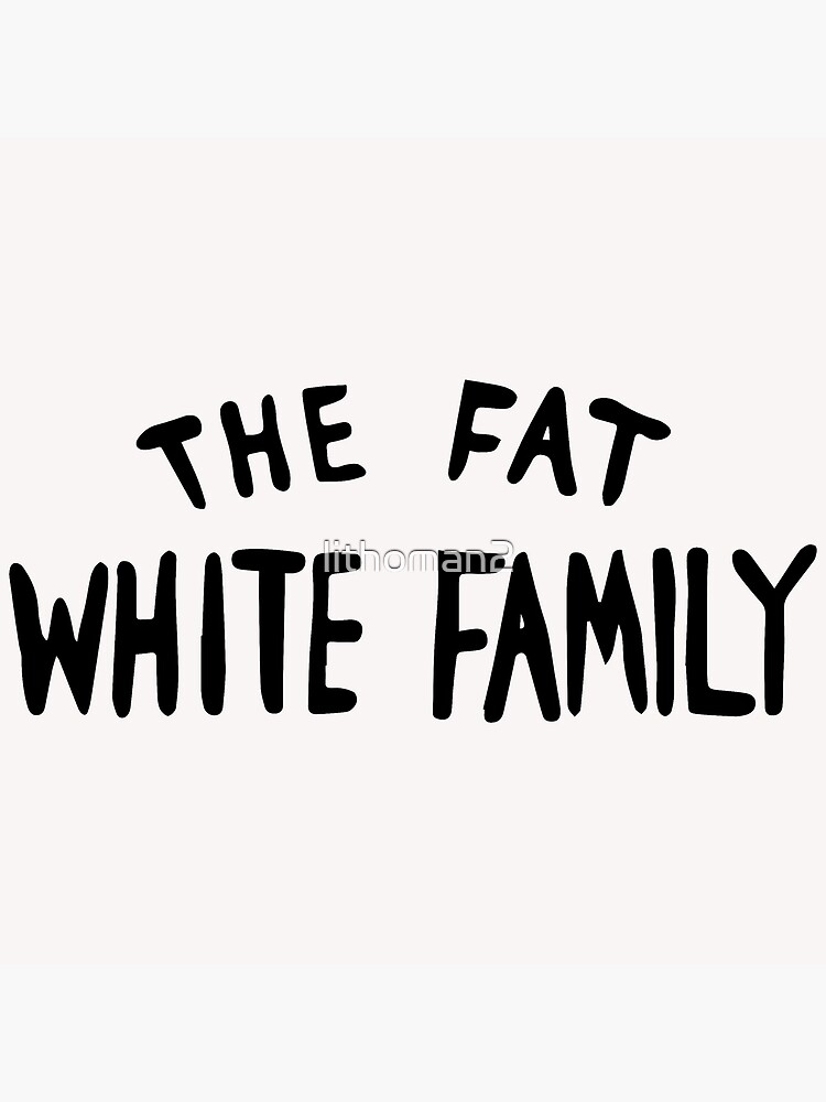 "Fat White Family Logo" Canvas Print for Sale by lithoman2 | Redbubble
