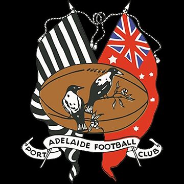 "Port Adelaide Power heritage crest " Essential T-Shirt for Sale by ...