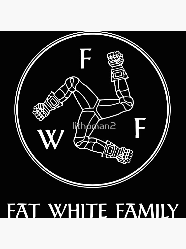 "Fat White Family Logo" Photographic Print for Sale by lithoman2 ...
