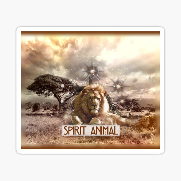 "Spirit Animal 6" Sticker for Sale by incarnations | Redbubble