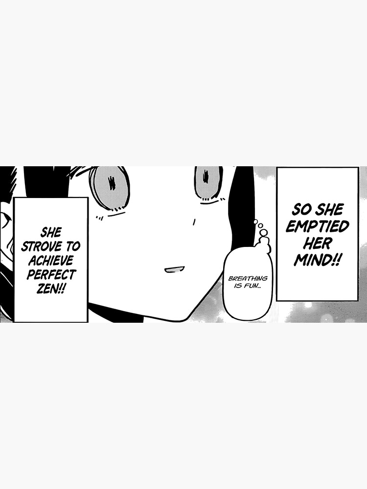 Kaguya Breathing Is Fun , Kaguya Shinomiya Breathing is Fun Poster – MTSIVC