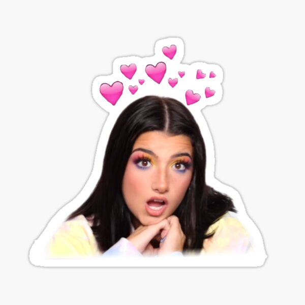 "Charli damelio " Sticker for Sale by EV1992 | Redbubble