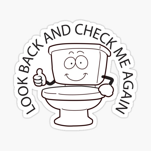 "Art for remind keep washroom Clean" Sticker for Sale by danushkab ...