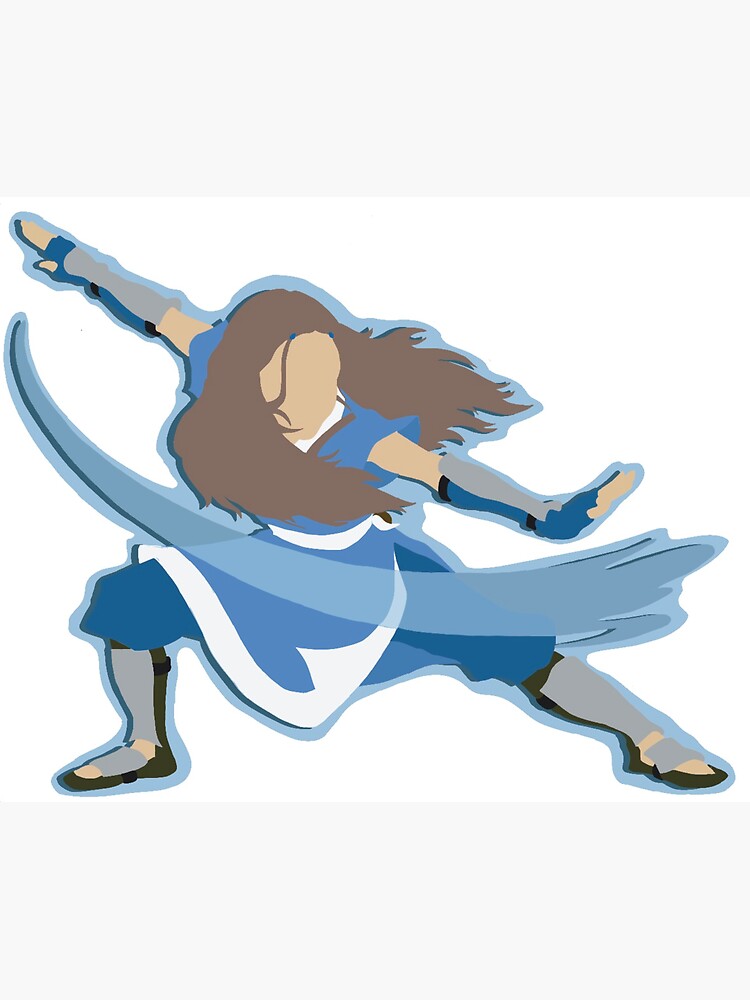 "Katara" Sticker for Sale by SidraBidra | Redbubble